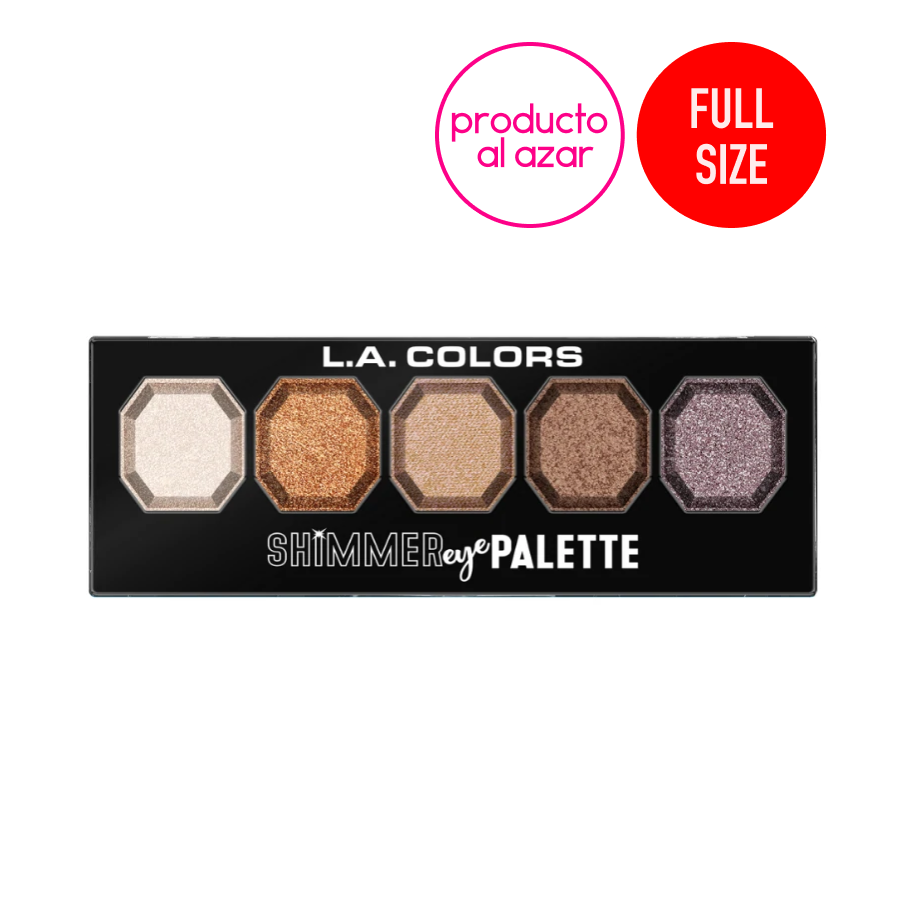 LA COLORS- Shimmer Eye Palette – Gleam Box
